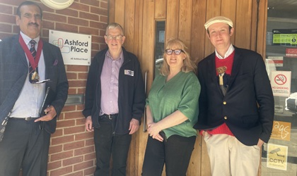 Welcoming the Mayor of Brent | Ashford Place