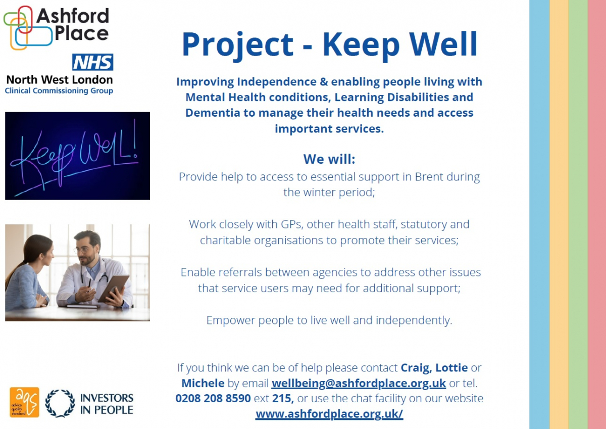 Launching Project Keep Well | Ashford Place